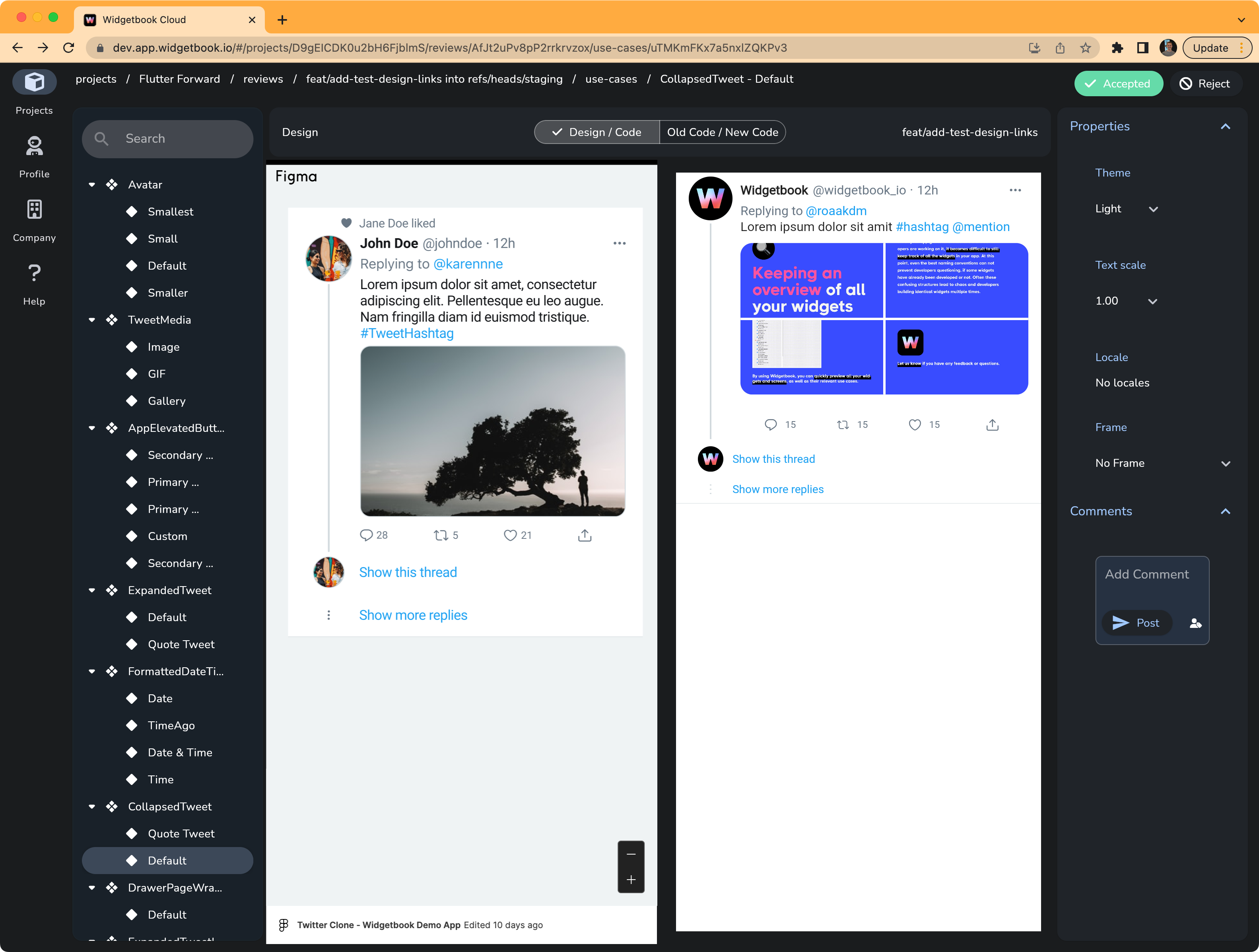Widgetbook - The Custom Widget Library for Flutter